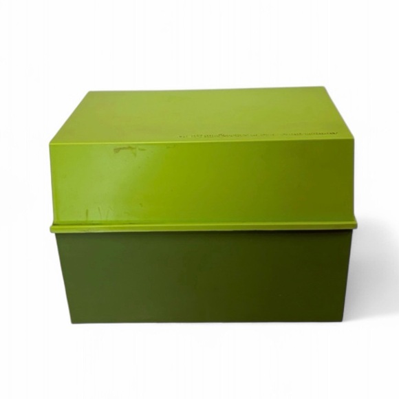 Betty Crocker | Dining | Betty Crocker Vintage Green Recipe Card ...